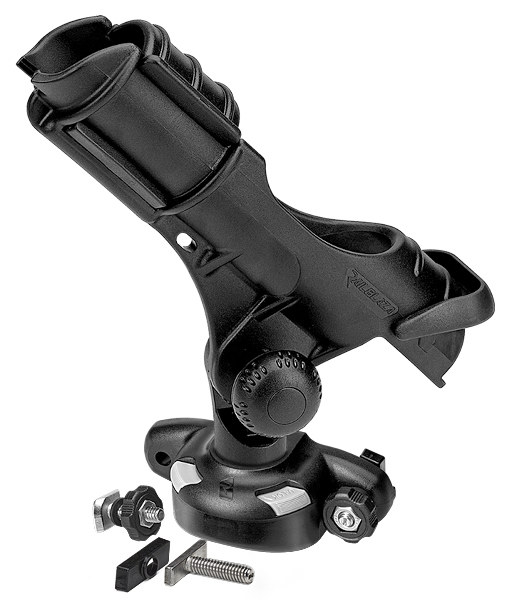 RAILBLAZA Rod Holder II with TracLoader SidePort Mount Combo Kit | Bass ...